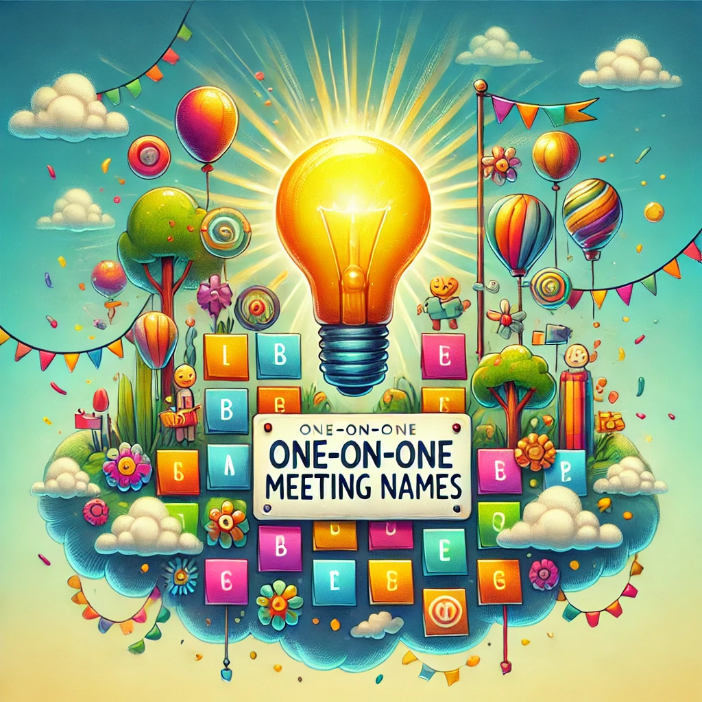 60 Einprägsame & Spaßige Namen für Eins-zu-Eins Gespräche